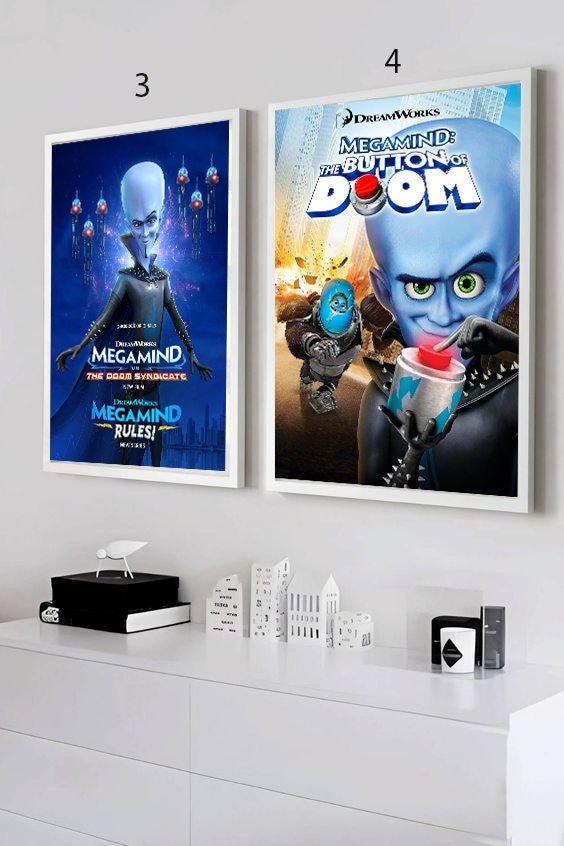 Megamind Vs. the Doom Syndicate 2024 Poster - Etsy