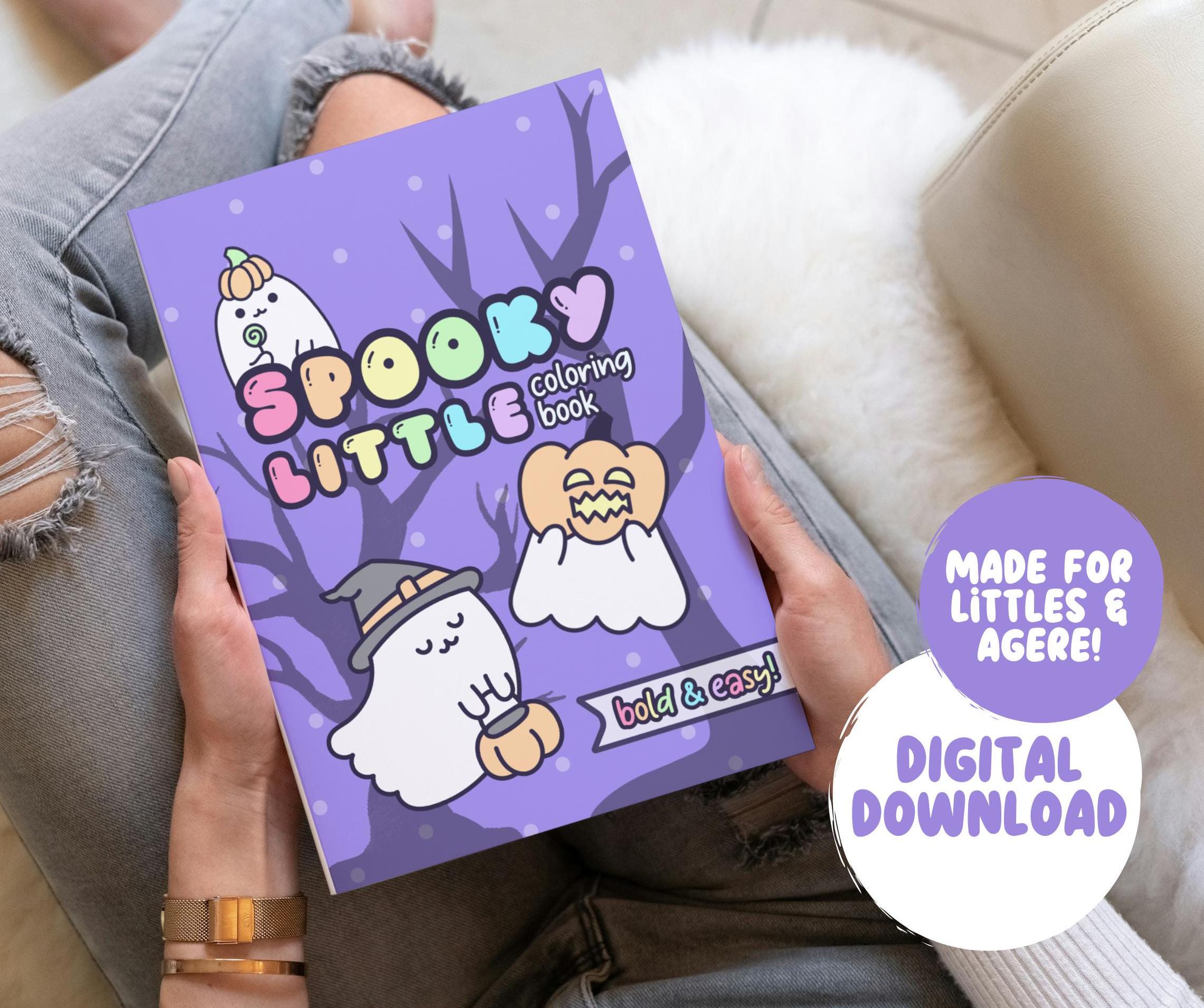 Spooky Little Space Coloring Book, SWF Agere, Little Space Gear, Agere ...