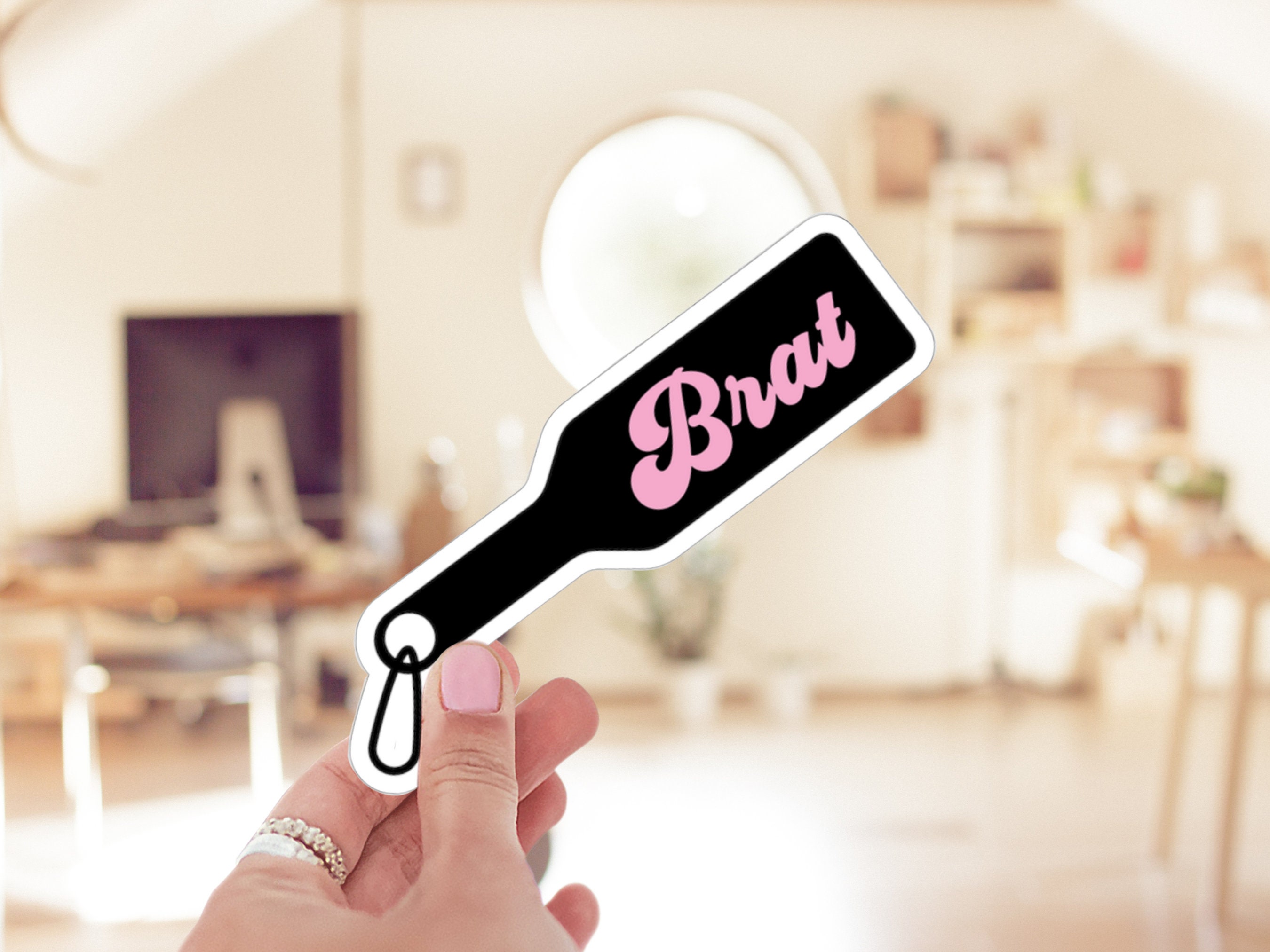 Brat Sticker, NSFW Sticker, Kinky Stickers, Lewd Sticker, Sassy Sticker ...