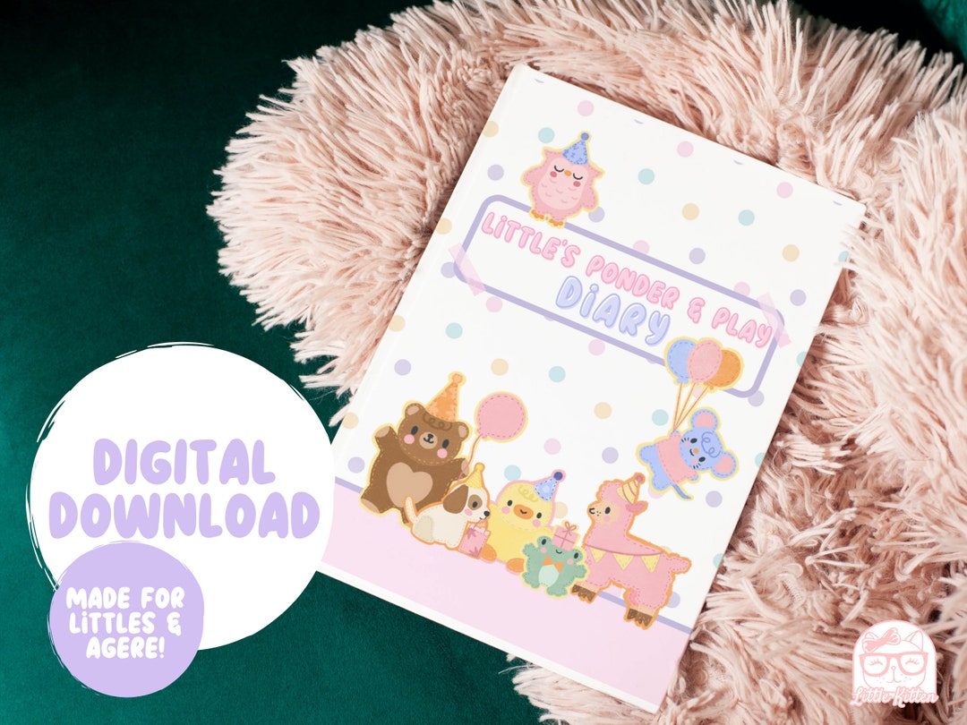 Little Space Journal, Littlespace After Care Play Reflections, Little ...