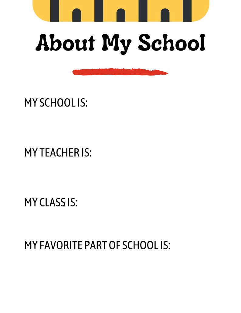 Printable Preschool Memory Book for Graduation - Etsy