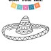 Fiesta or Cinco De Mayo Printable Activity Sheets for Kids - Etsy