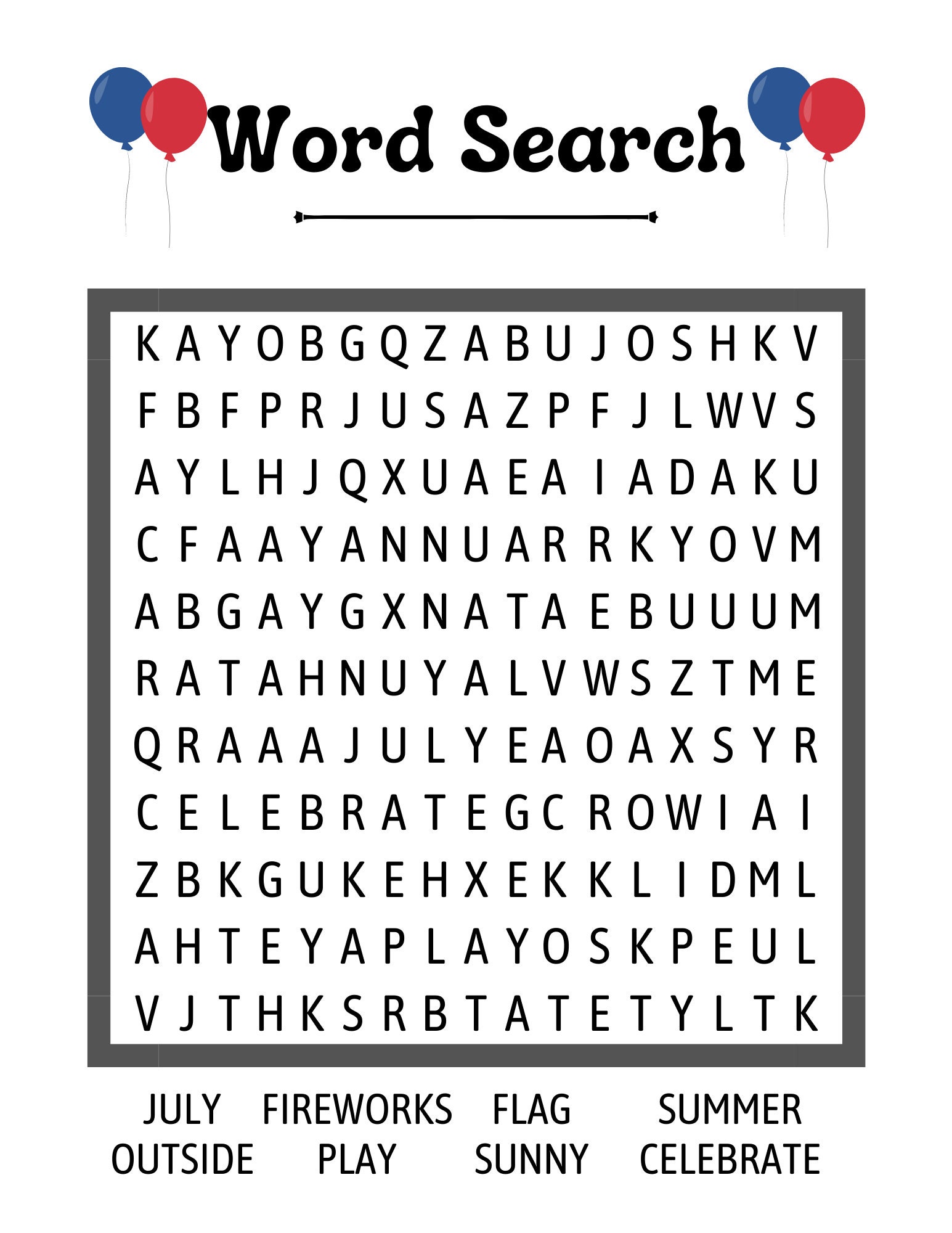 Fourth of July & Patriotic Printable Activity Sheets for Kids - Etsy