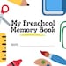 Printable Preschool Memory Book for Graduation - Etsy