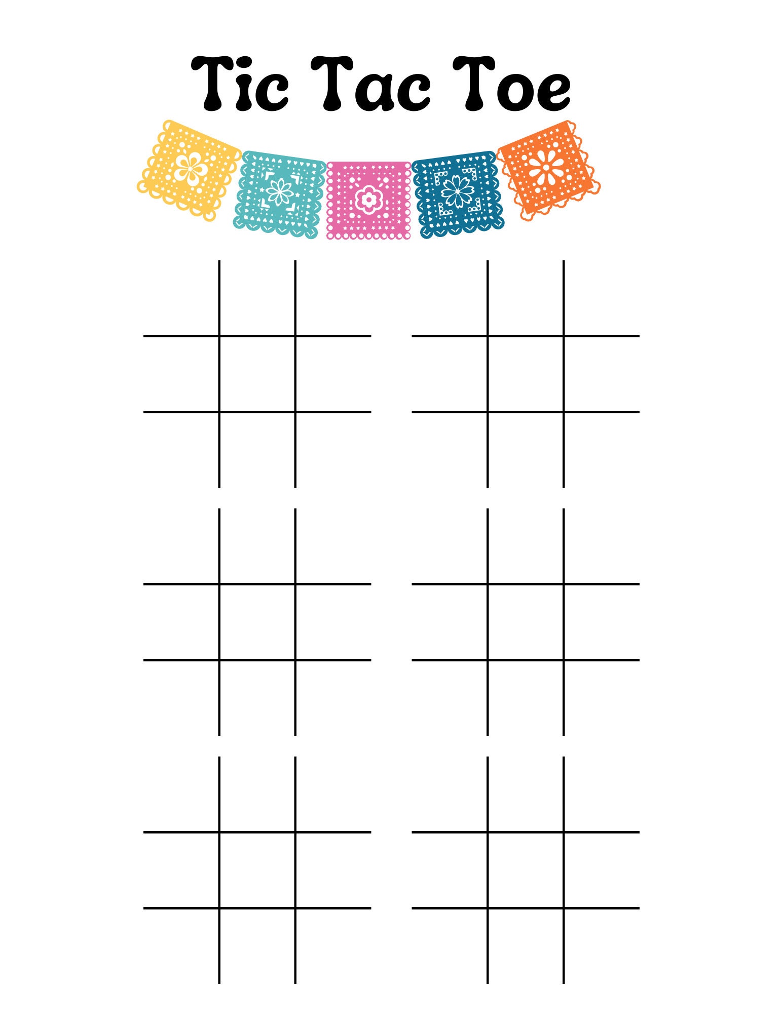 Fiesta or Cinco De Mayo Printable Activity Sheets for Kids - Etsy