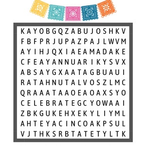 Fiesta or Cinco De Mayo Printable Activity Sheets for Kids - Etsy