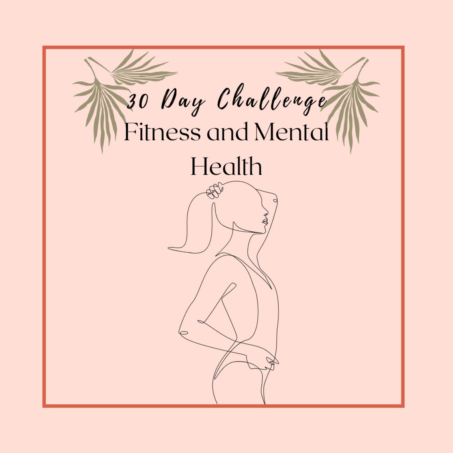 30 Day Fitness Challenge With Workout Plan and Meal Plan - Goal Tracker ...