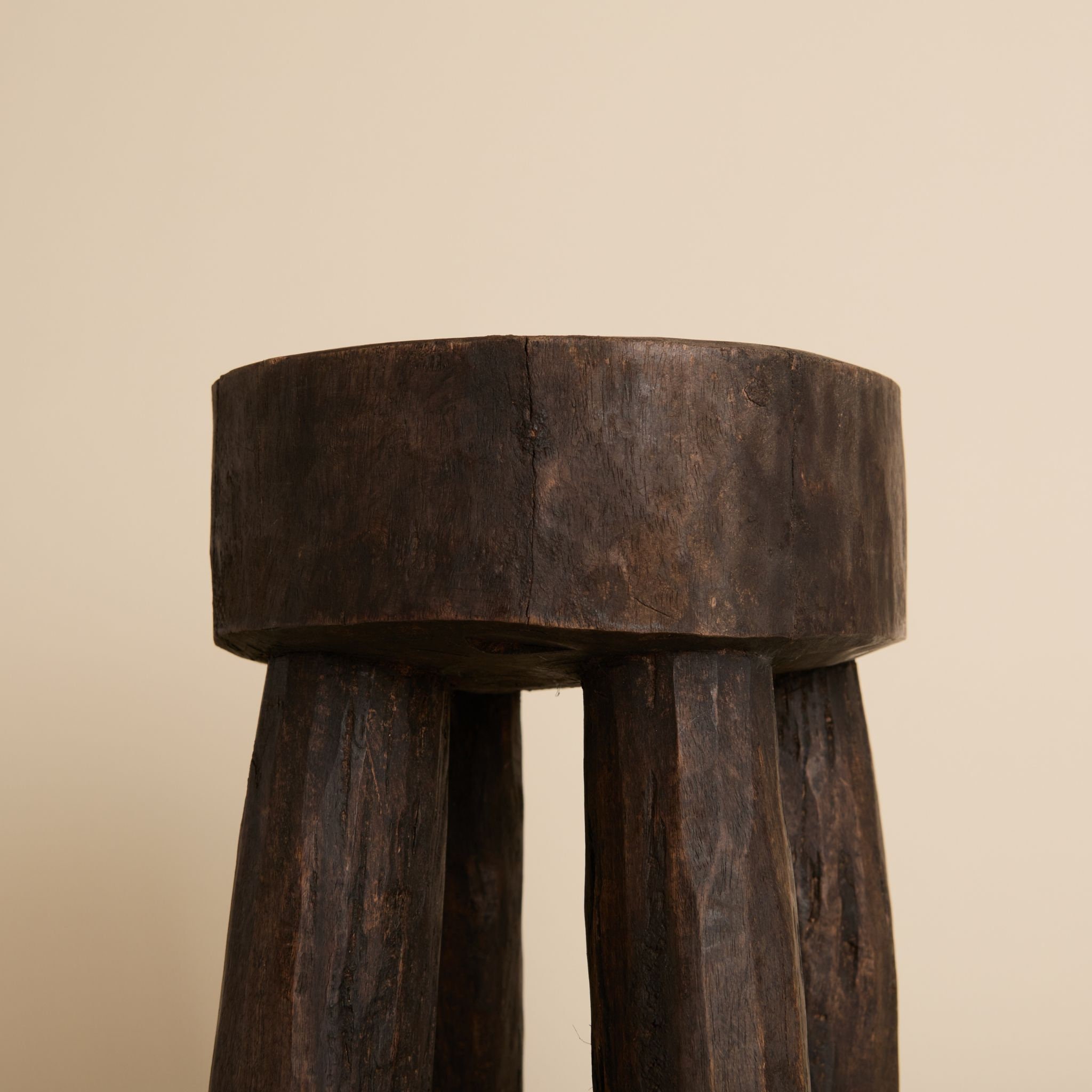 Wood Stool, African Side Table, Accent Stool, Scandinavian Style ...