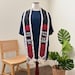 Custom Full Embroidery Hmong Graduation Sashes/stoles With Coins - Etsy