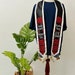 Custom Full Embroidery Hmong Graduation Sashes/stoles With Coins - Etsy
