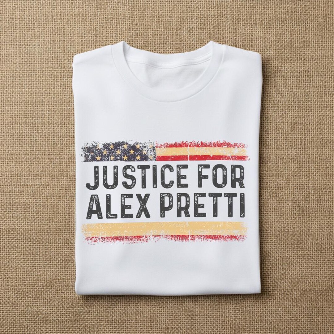 Justice for Alex Pretti Protest PNG – Political Activist Digital ...