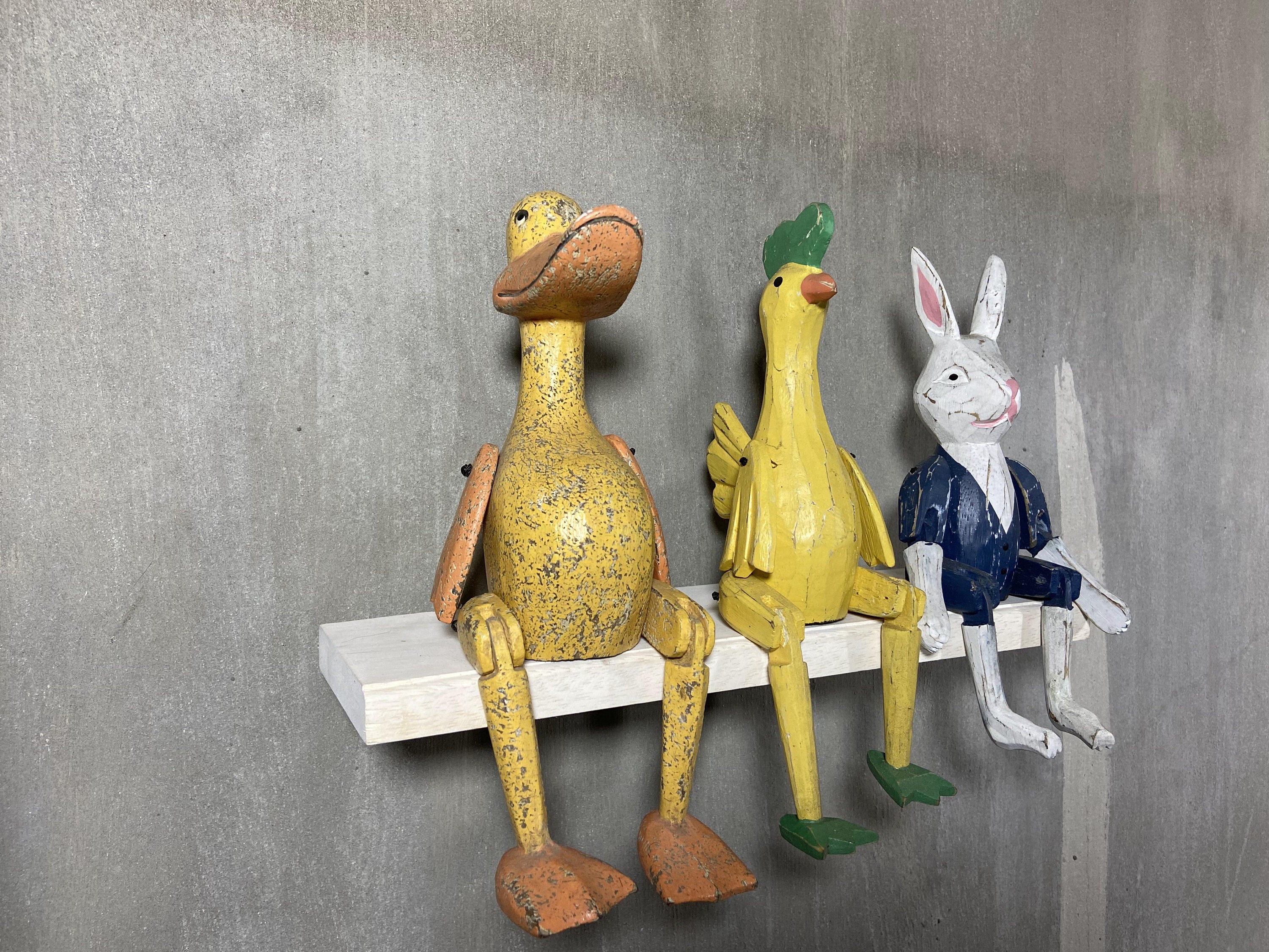 Set Sitting Statue Are Great for Table and Shelf Decorations, Duck ...