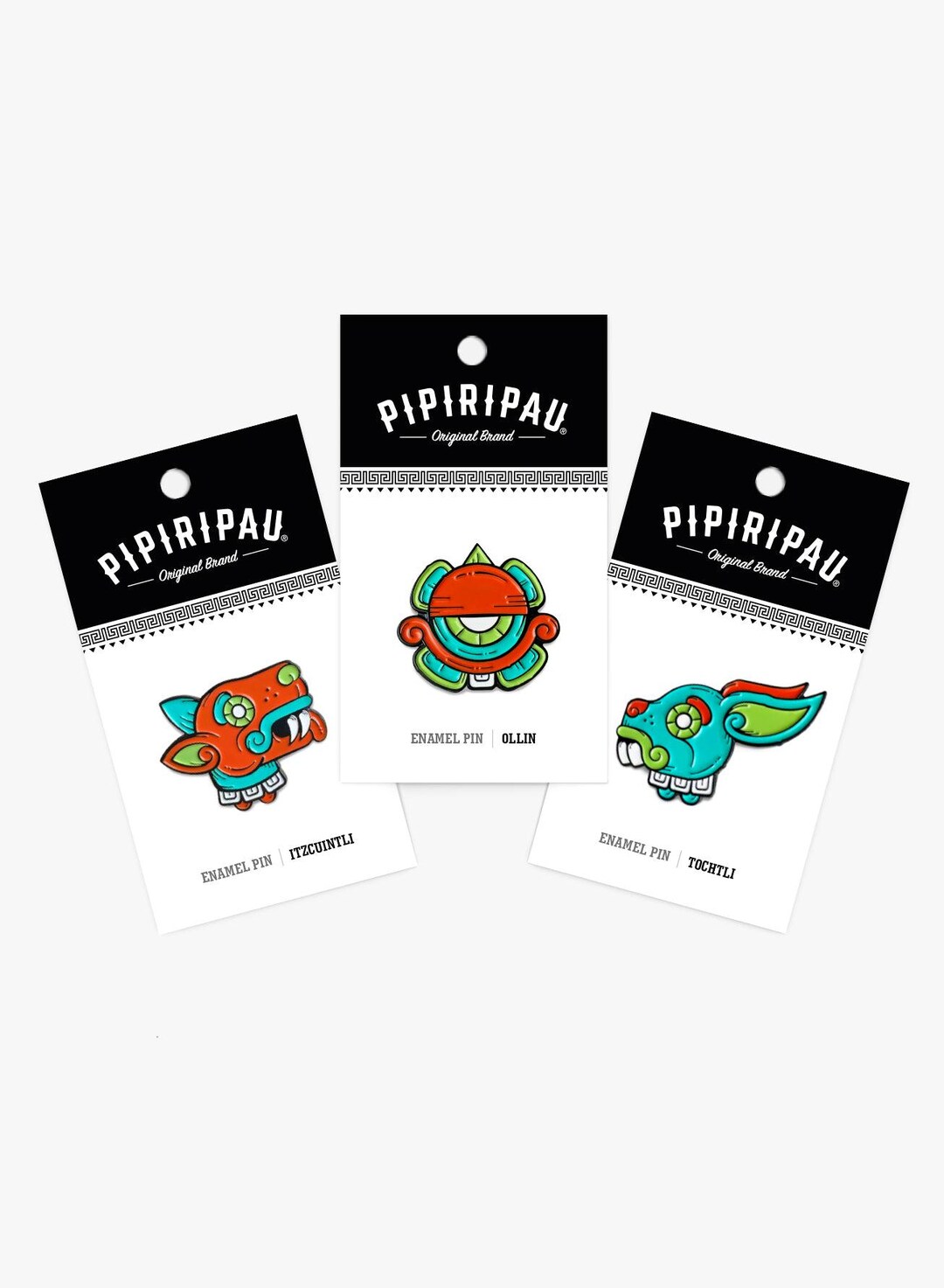 Nahuatl pins Featuring Itzcuintli, Ollin, and Tochtli - Etsy