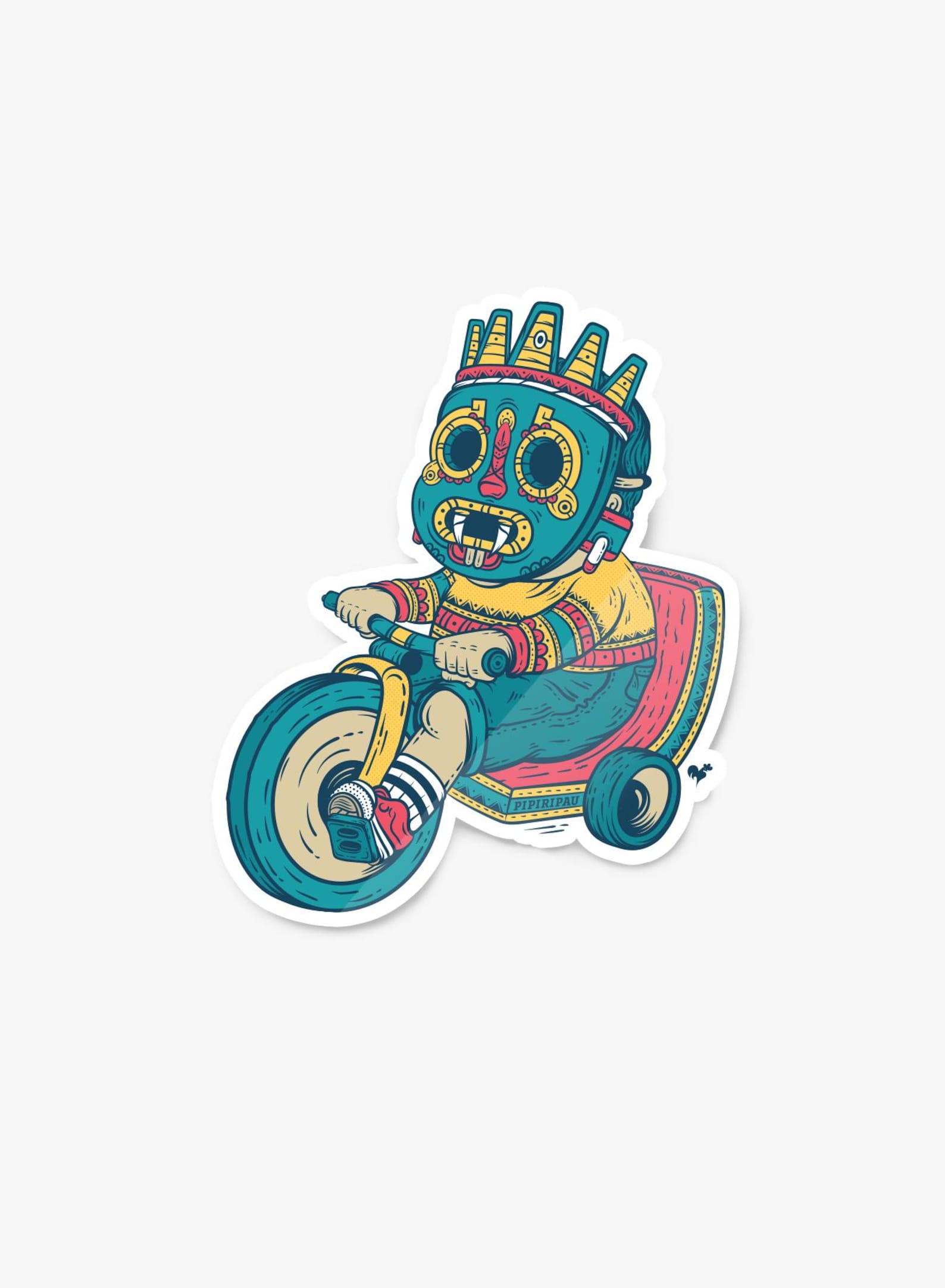 Pasado X Presente Sticker Pack – Diablito, Tlaloc, Xolotl - All-weather ...