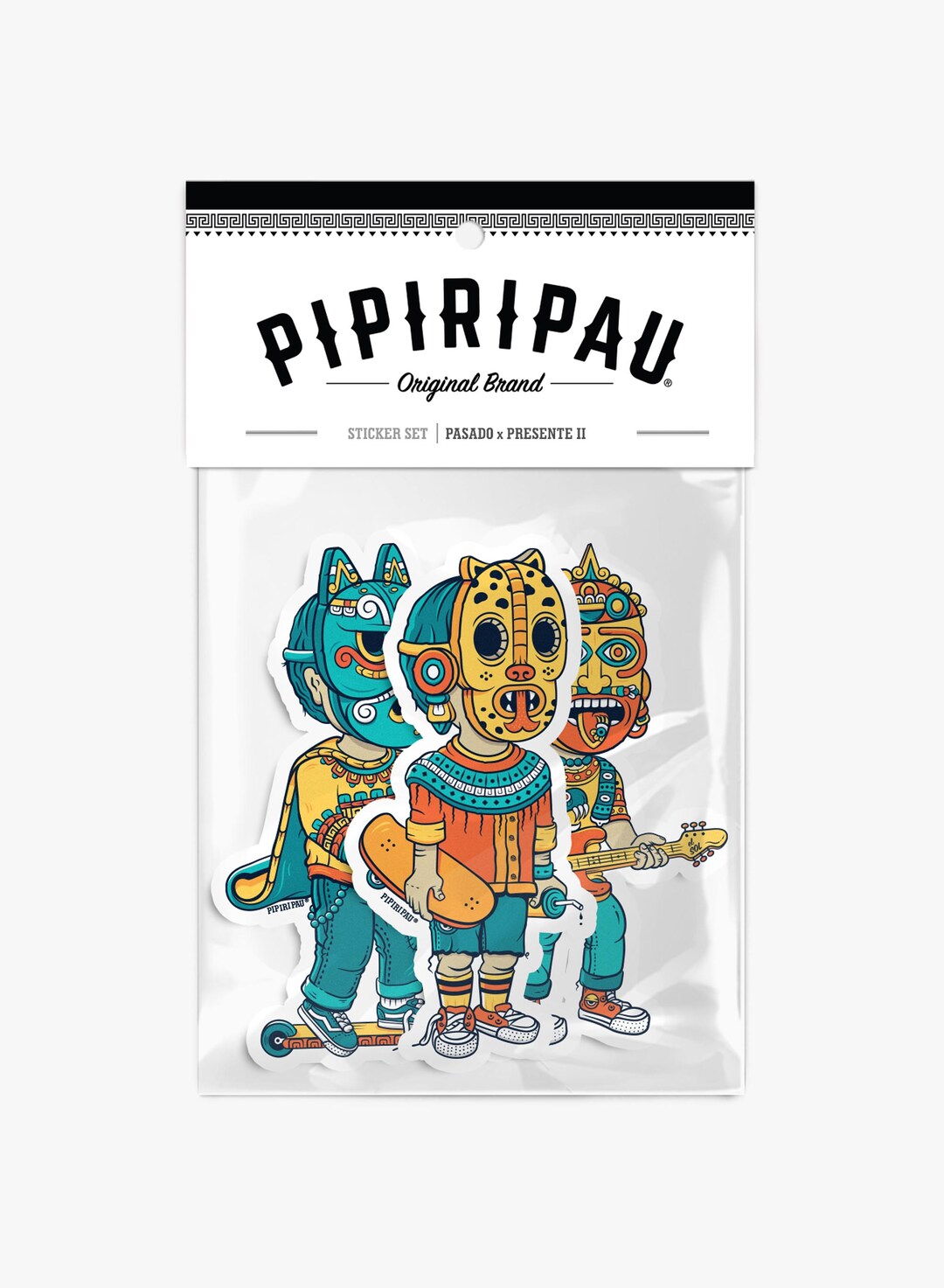 Aztec Mythology Vinyl Sticker Pack: Tecuani, Camazotz & Tonatiuh - All ...