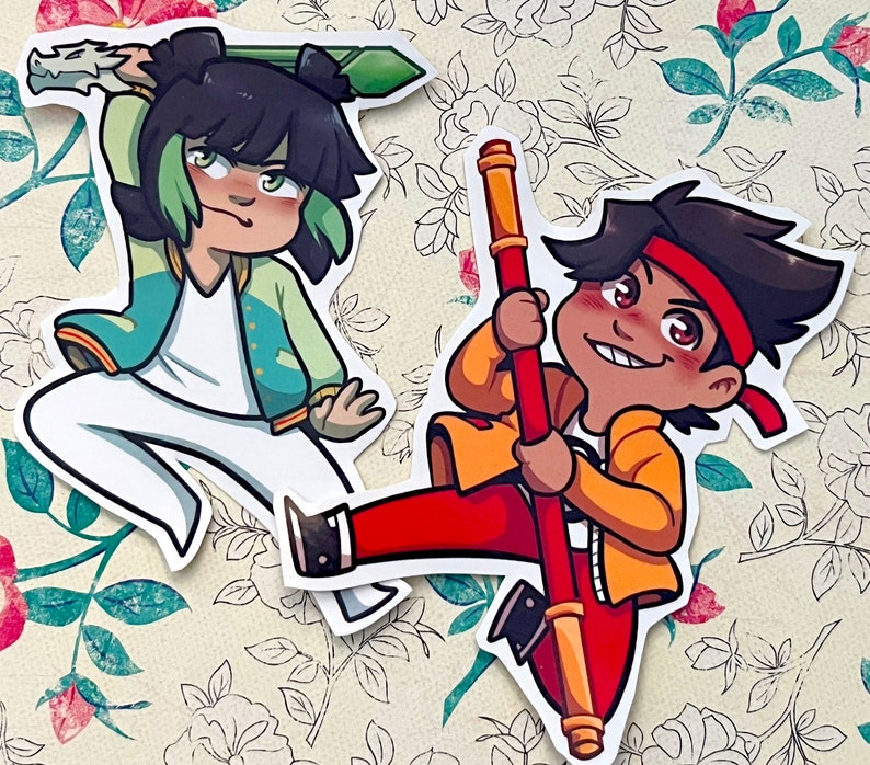 LMK 3 Inch Vinyl Stickers Monkie King Macaque Nezha Redson - Etsy