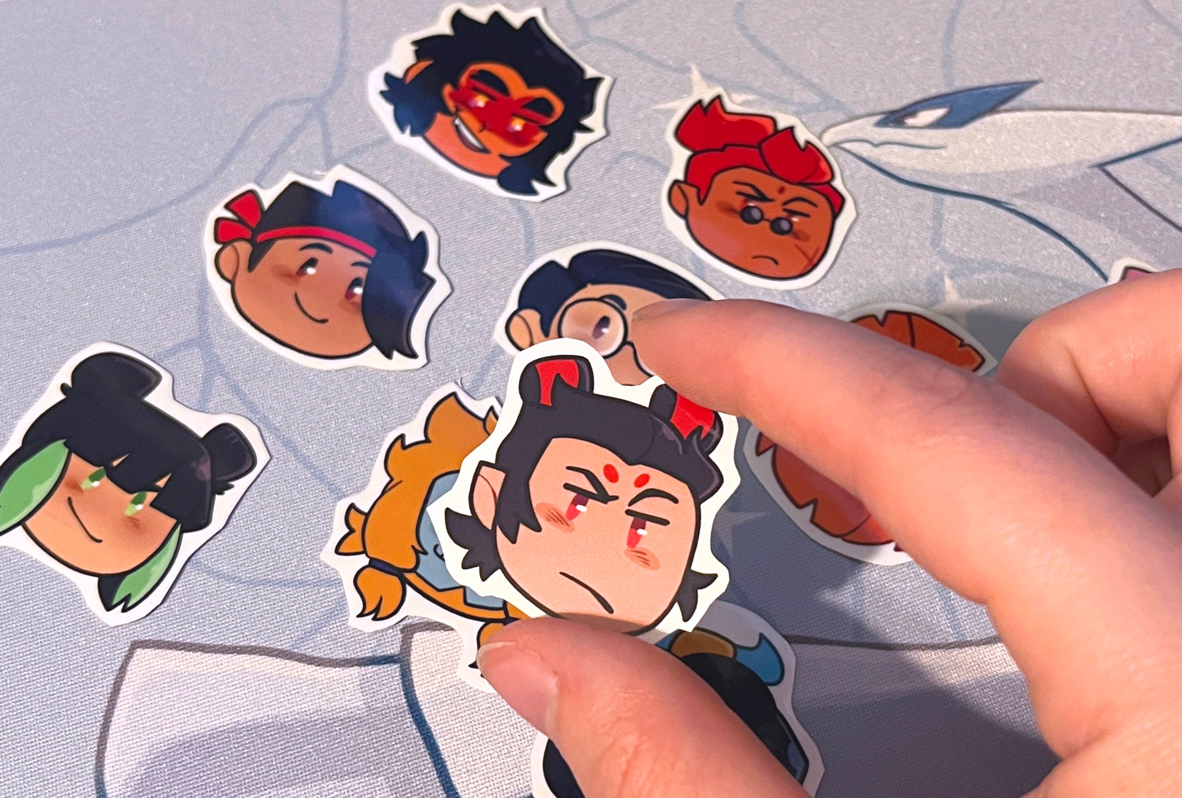 LMK Chibi Head 2 Inch Vinyl Sticker - Etsy