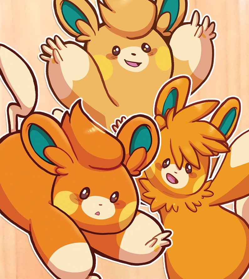 Cute Pawmo Pawmi Pawmot Stickers - Etsy