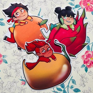 LMK Stickers Fruit Kids - Etsy