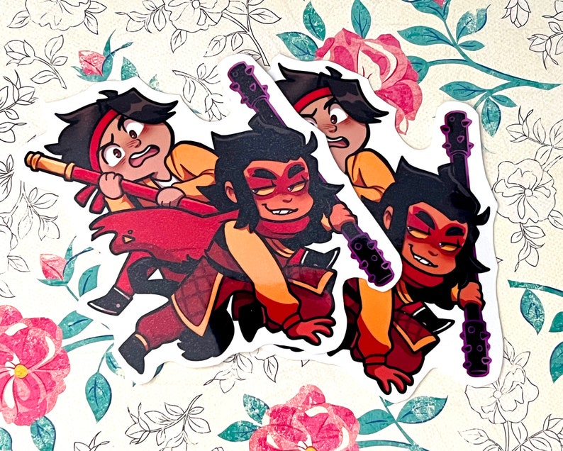 LMK 3 Inch Vinyl Stickers Monkie King Macaque MK - Etsy