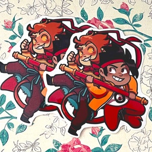 LMK 3 Inch Vinyl Stickers || Monkie King Macaque MK - Etsy
