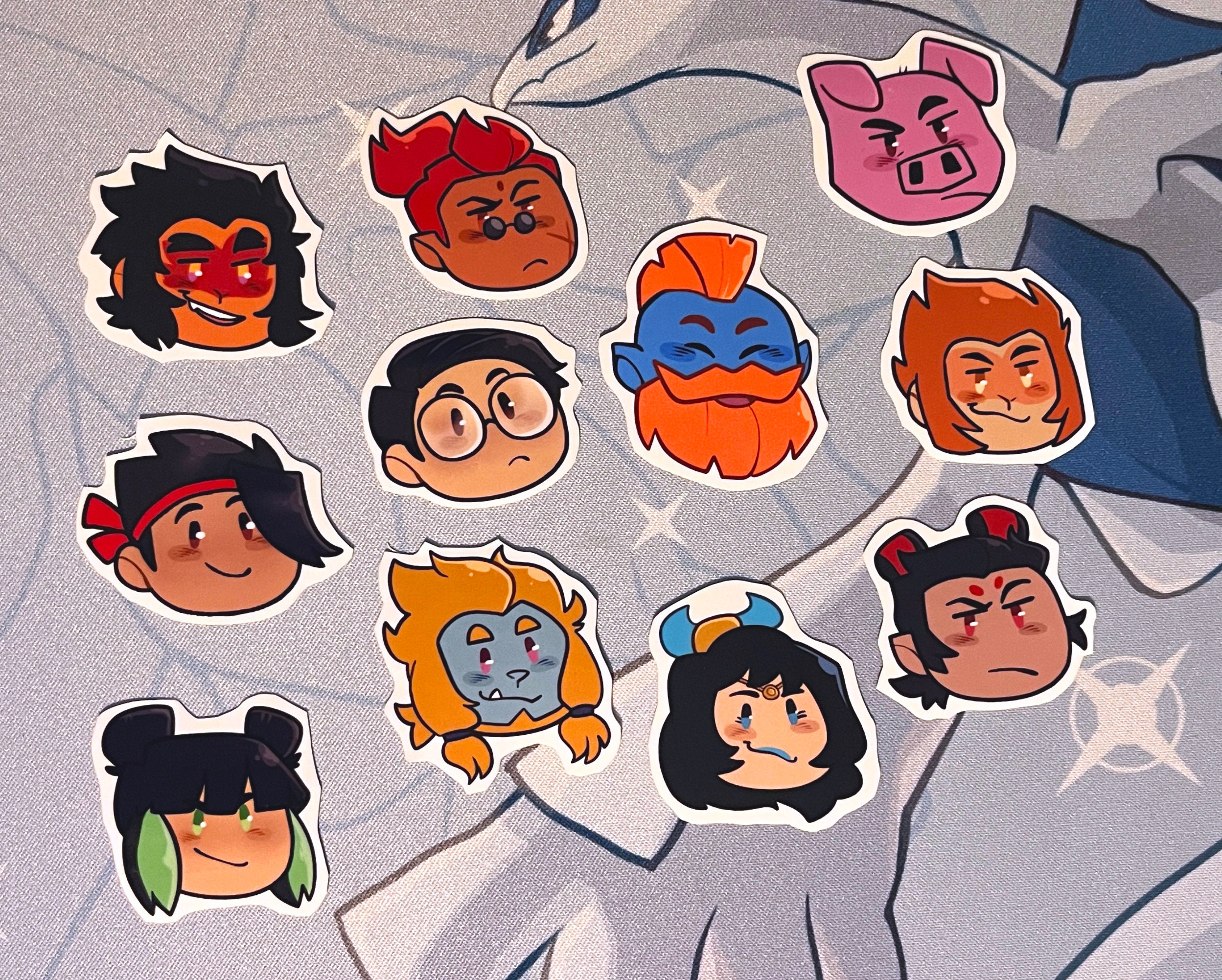 LMK Chibi Head 2 Inch Vinyl Sticker - Etsy
