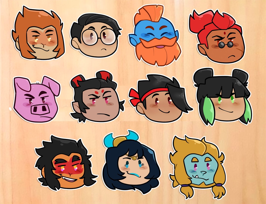 LMK Chibi Head 2 Inch Vinyl Sticker - Etsy