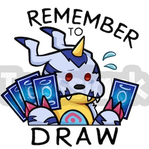 Digimon TCG Vinyl Stickers | Gomamon Gabumon Agumon Agunimon - Etsy