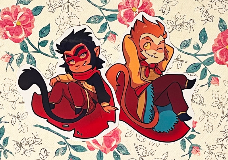 LMK 3 Inch Vinyl Stickers Monkie King Macaque Nezha Redson - Etsy