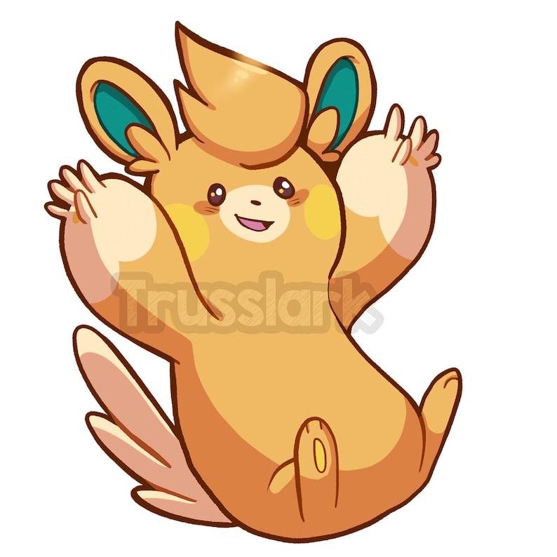 Cute Pawmo Pawmi Pawmot Stickers - Etsy