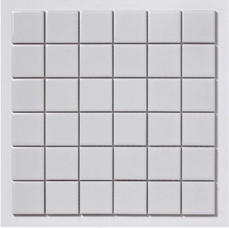 Ceramic Mosaic Tiles Sheet - Etsy