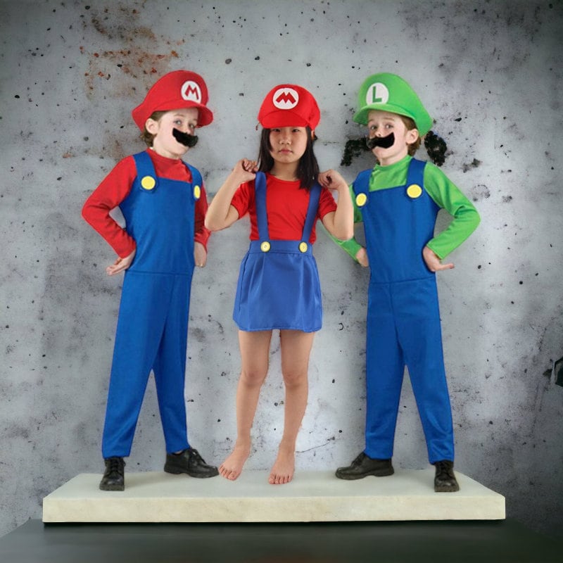 Mario Costume Kids