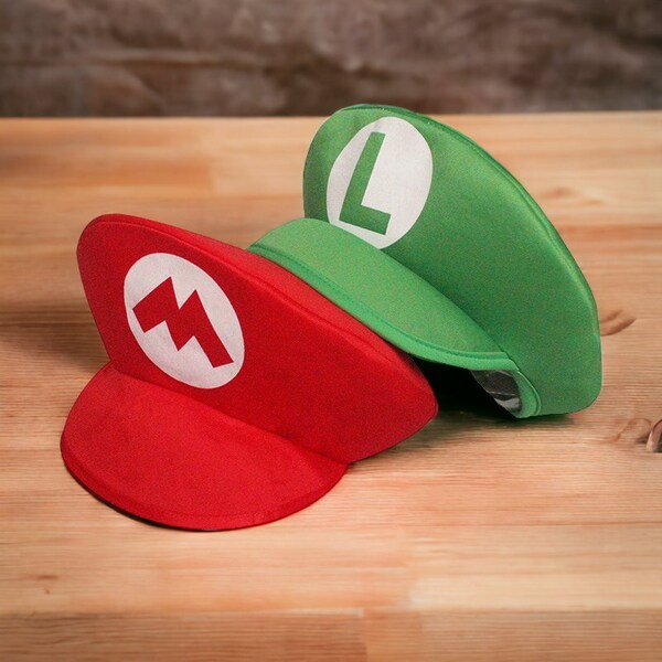 Mario Hat - Etsy