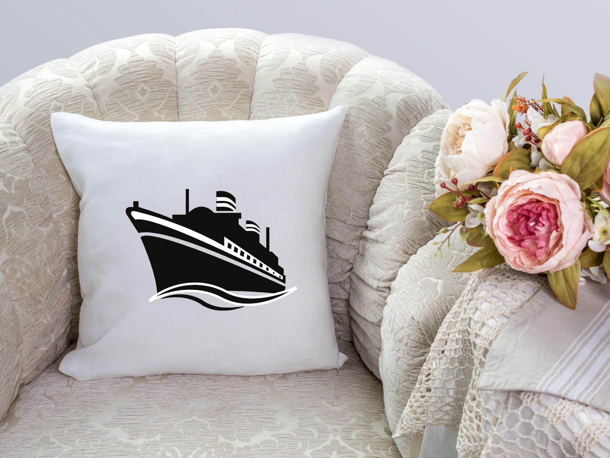 Boat SVG Bundle: Sailboat, Cruise Ship, Speedboat Clipart (digital ...