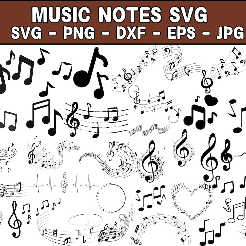 Music Notes - Etsy