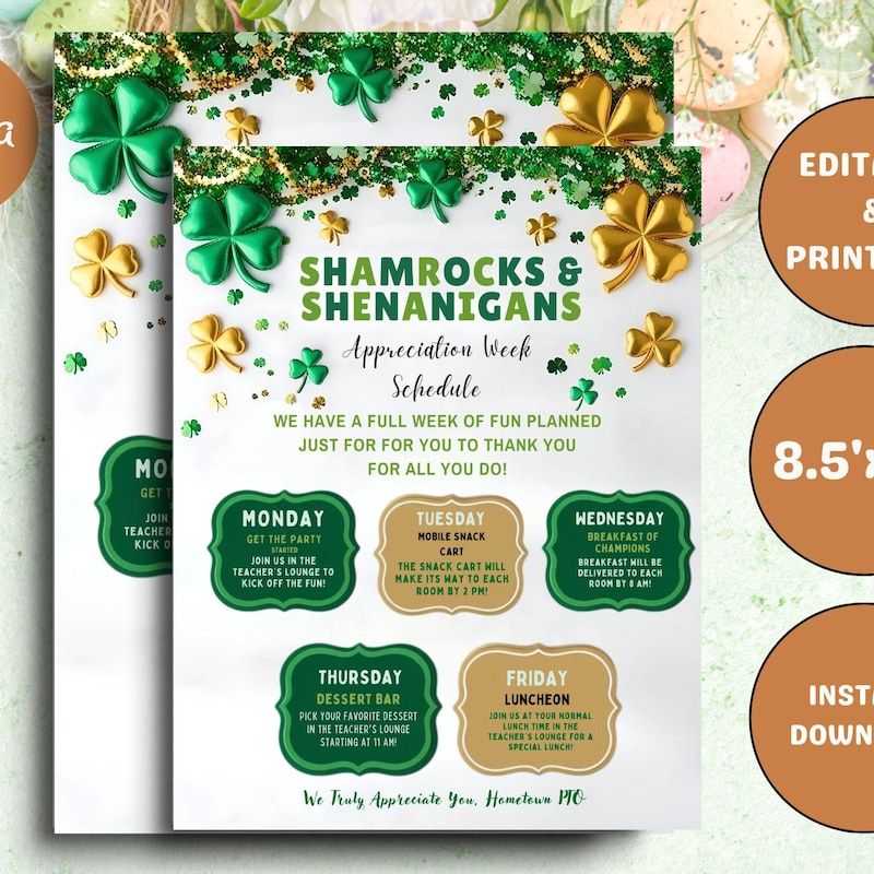 St Patricks Spirit Week - Etsy