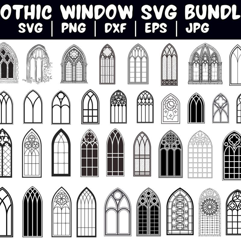 Gothic Window - Etsy