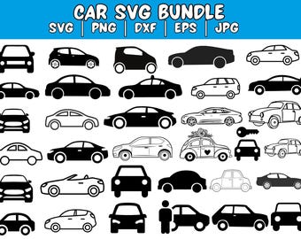 170+ Car Svg Bundle, Retro Car Silhouette Svg, Sports Car Svg, Classic ...