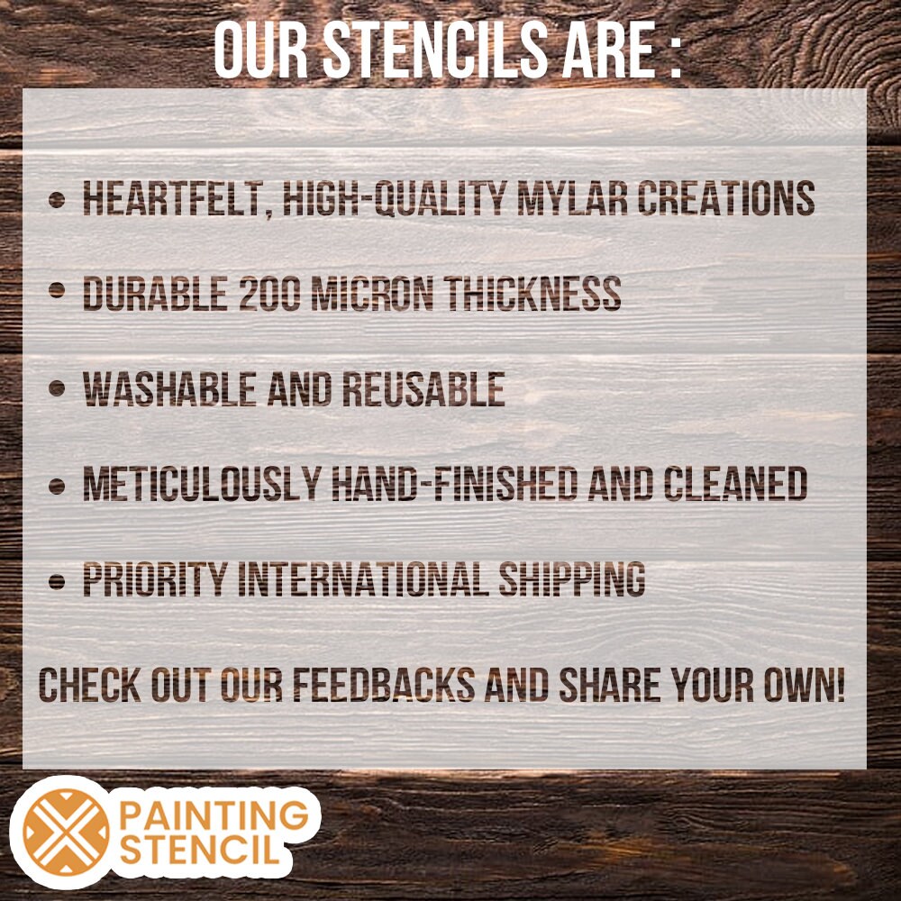 A4 Border Stencil Set Border Stencils for Wood Greek Border - Etsy