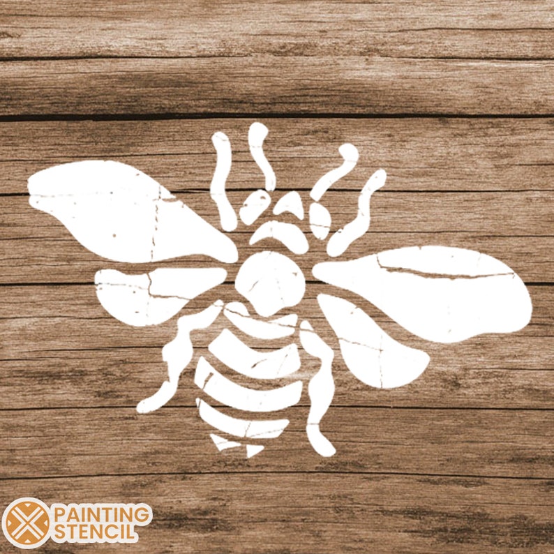 Bumble Bee Stencil, Wall Bee Stencil, Bee Stencil, Honeycomb Reusable ...