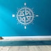 Compass Rose Stencil, Compass Stencil Reusable Compass Painting Stencil ...