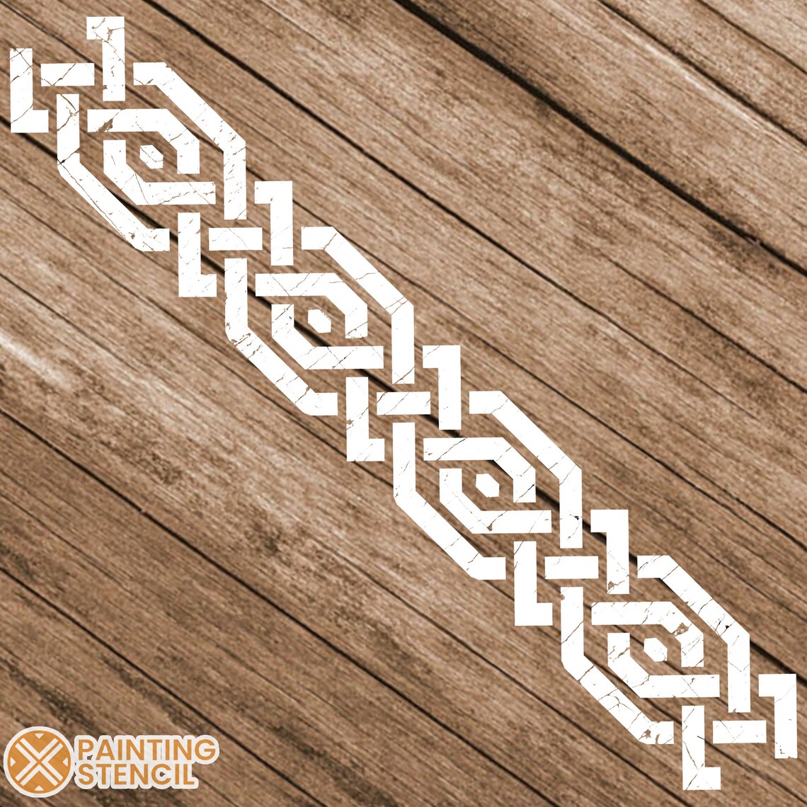 Border Stencil Line, Border Stencil Reusable, Celtic Border Stencil for ...