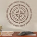 Compass Rose Stencil, Compass Stencil Reusable Compass Painting Stencil ...