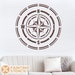 Compass Rose Stencil, Compass Stencil Reusable Compass Painting Stencil ...