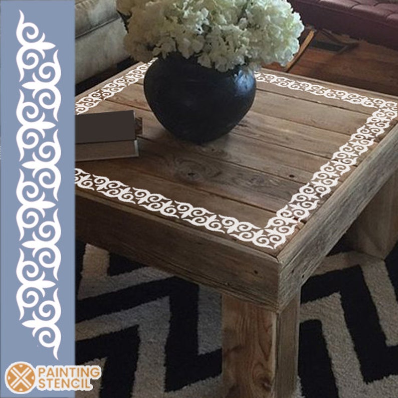 Victorian Border , Victorian Border Stencil Set, Deco Furniture Stencil ...