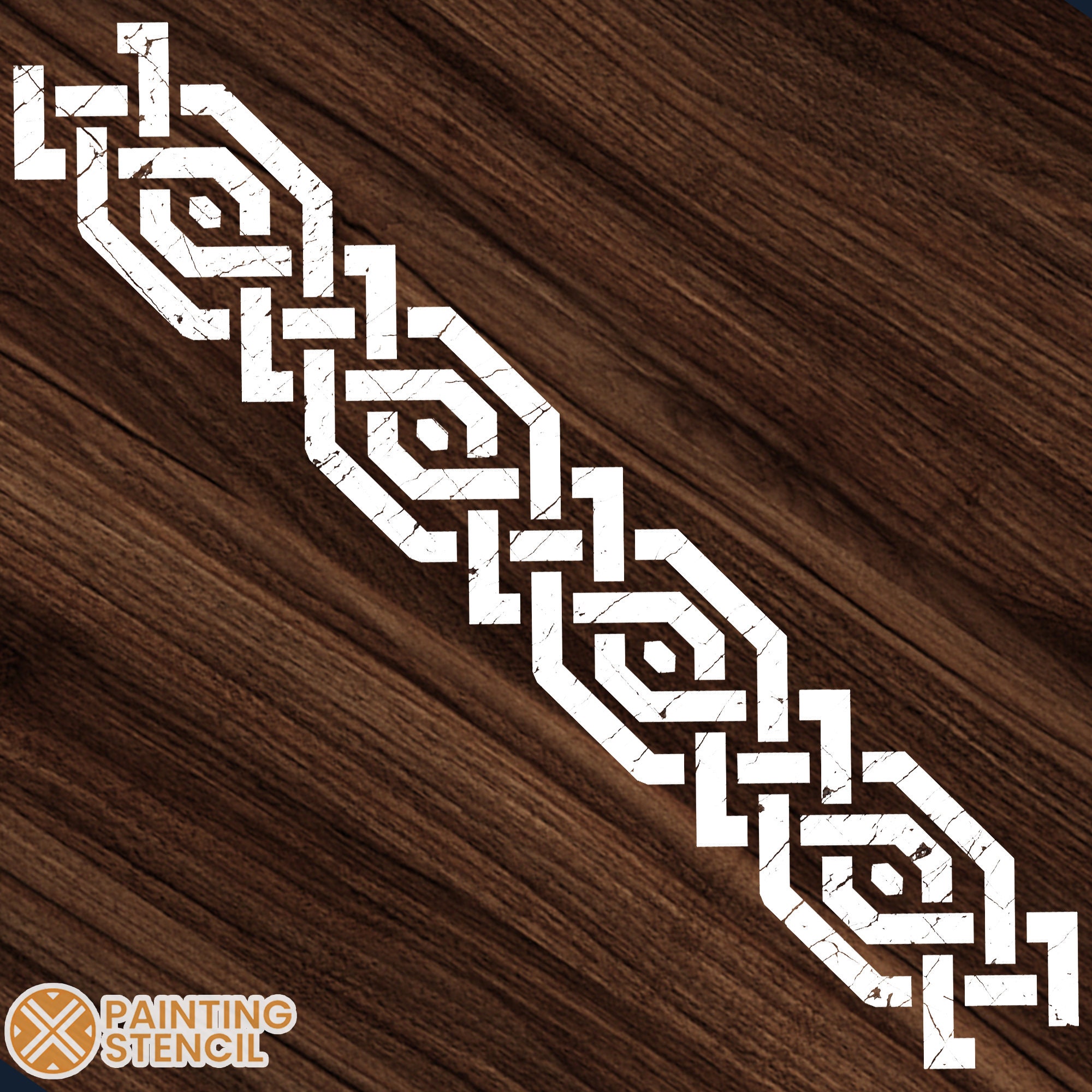 Border Stencil Line, Border Stencil Reusable, Celtic Border Stencil for ...