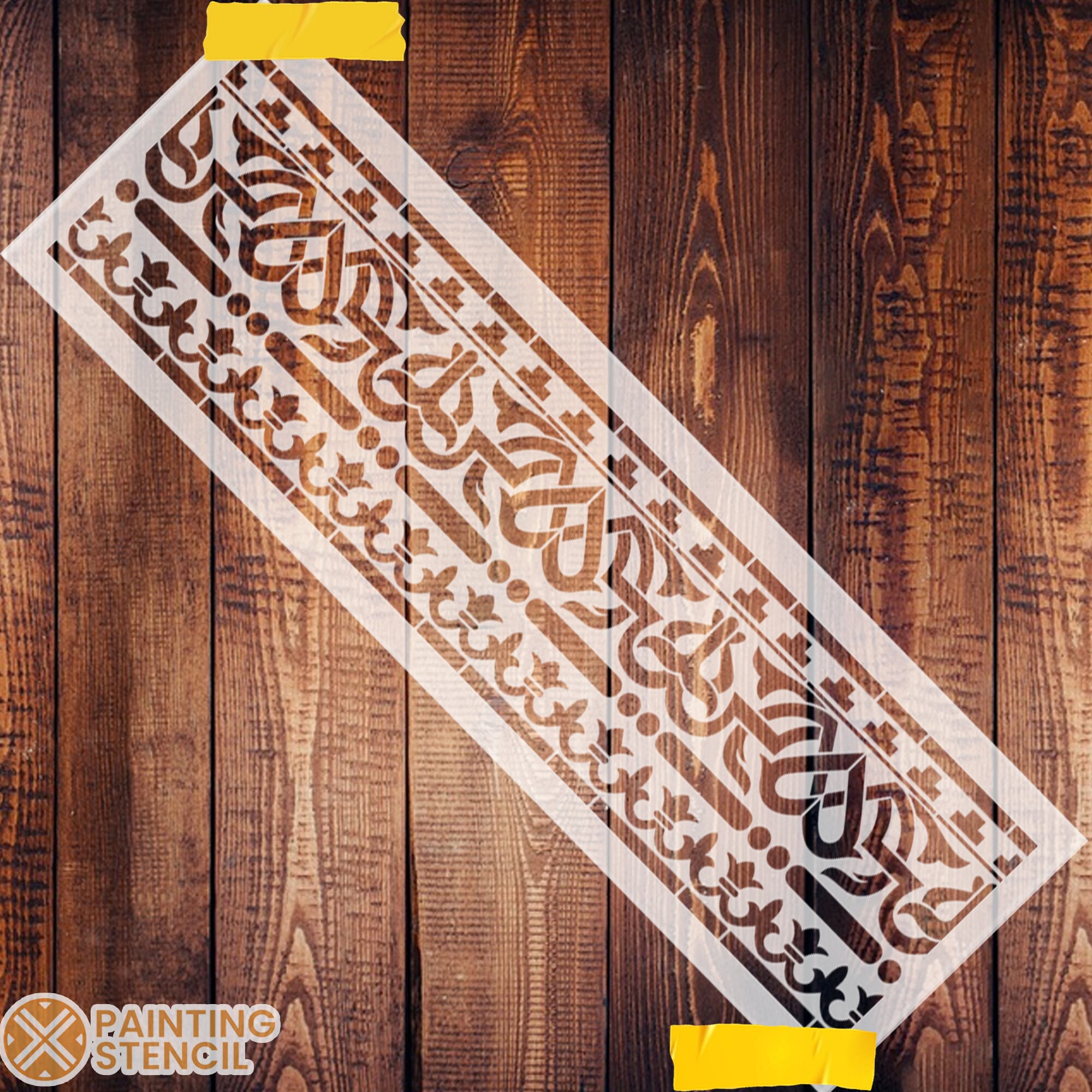 Greek Border Stencil, Greek Stencil, Classic Greek Stencil, Ancient ...