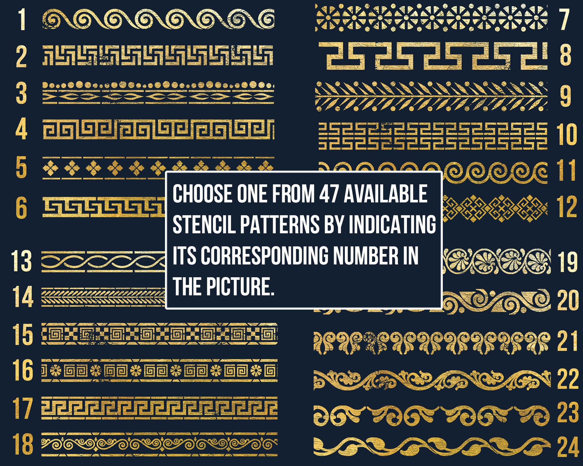 Ancient Greek Border Patterns
