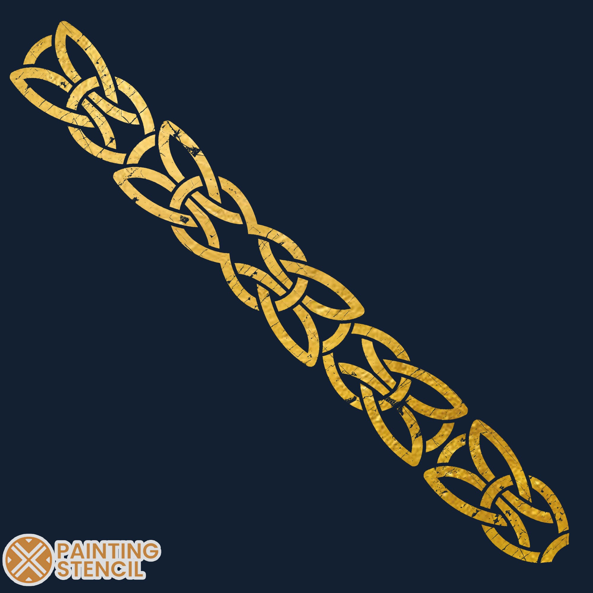 Celtic Border Stencil, Celtic Border Stencil for Walls & Furniture ...