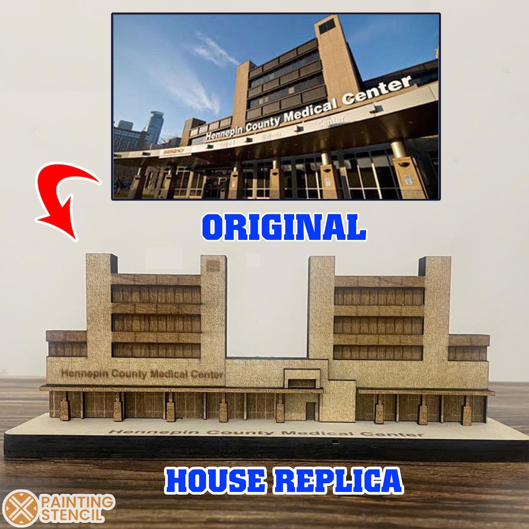 Custom Building Replica From Your Image, Personalized Building Model ...